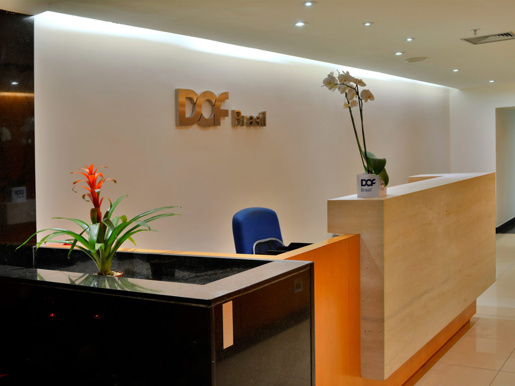 Projeto DOF Brasil. Duomo Arquitetura Corporativa, Rio de Janeiro.