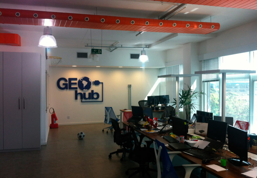Projeto GEOhub. Duomo Arquitetura Corporativa, Rio de Janeiro.